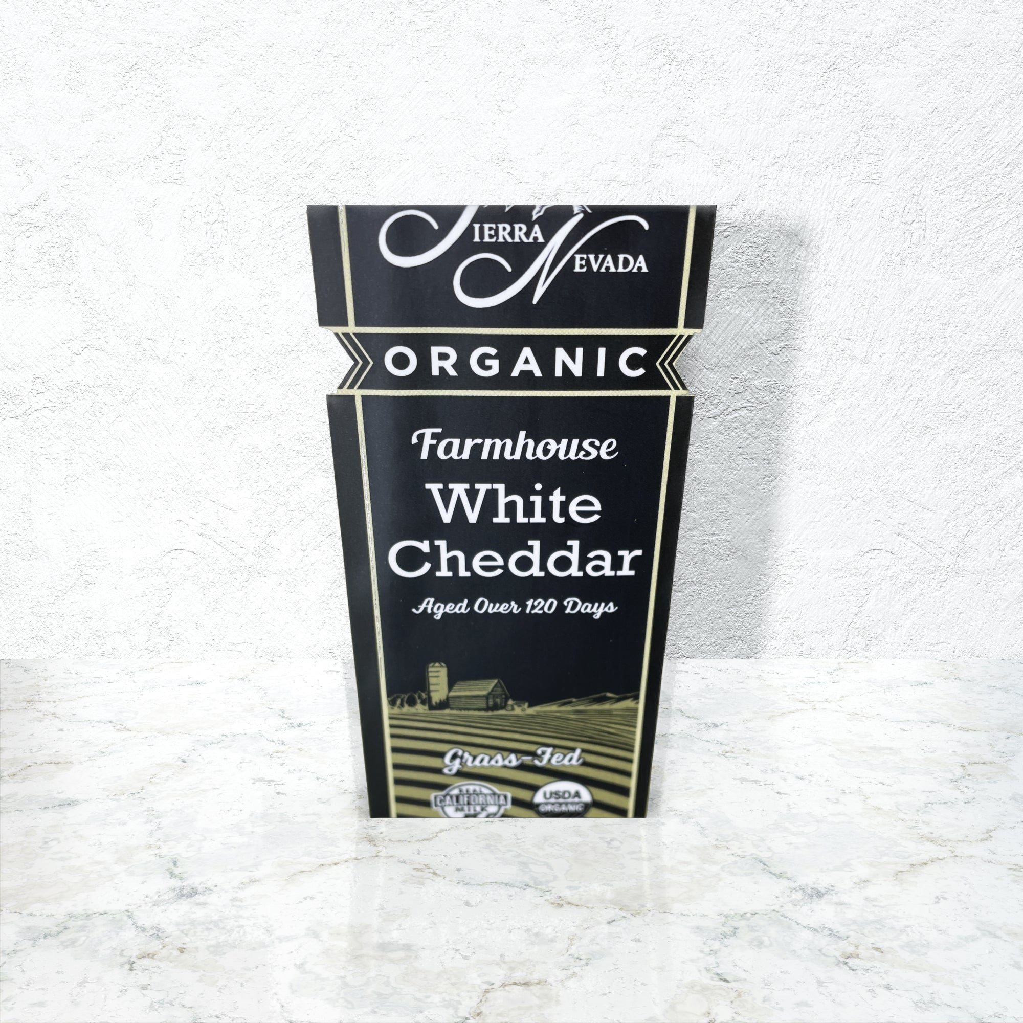 SN Organic "FARMHOUSE" WHITE CHEDDAR AGED 120 DAYS | Pinetop Olive Oil ...